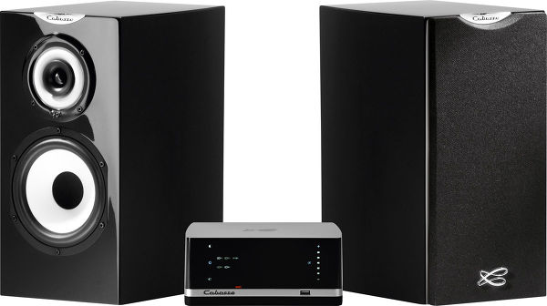 Cabasse Stream Amp 100 + MC40 Minorca Noir laqué