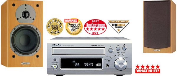 Denon UDM31+Tannoy MX1-M - Chaînes hi-fi composées