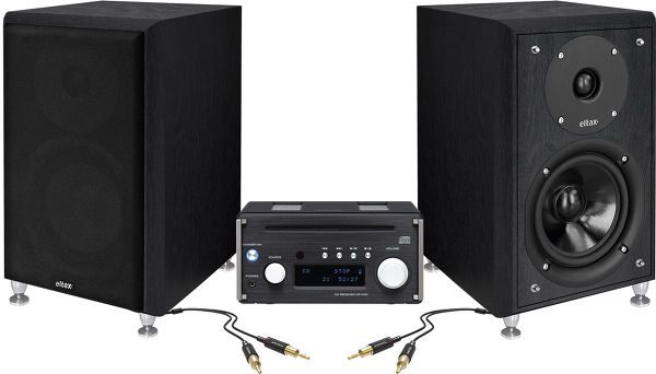 Teac CR-H101 Noir + Monitor III Noir - Son-Vidéo.com