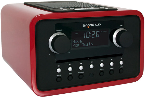 Tangent Alio Mono CD FM Rouge - Mini chaînes hi-fi