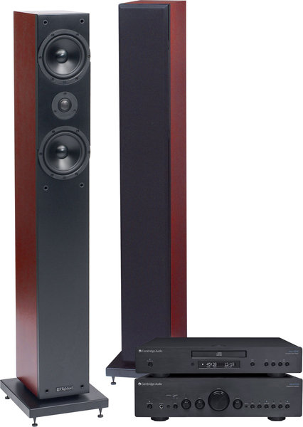 Cambridge Audio 550A Noir + 550C Noir + Oran 4305 Merisier