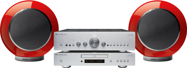 Cambridge Audio Azur 651A Silver + 651C Silver + Planet L Rouge