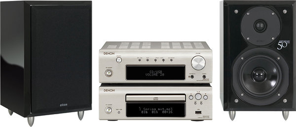 Denon D-F107 Silver + Monitor III Special Edition
