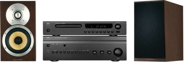 NAD C375 BEE Graphite Noir + C565 BEE Graphite Noir + CM1 Wengé