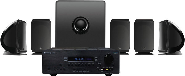 Cambridge Audio Azur 650R + Sib & Cub 5.1 Jet Black