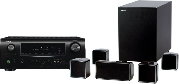 Denon AVR-1611 Noir + A102HCS5 Noir - Son-Vidéo.com