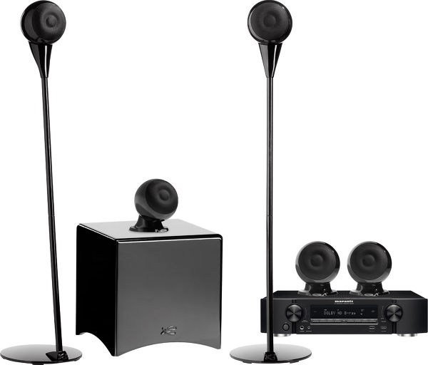 Marantz NR-1604 Noir + Eole 3 Noir - Chaînes Grand Spectacle