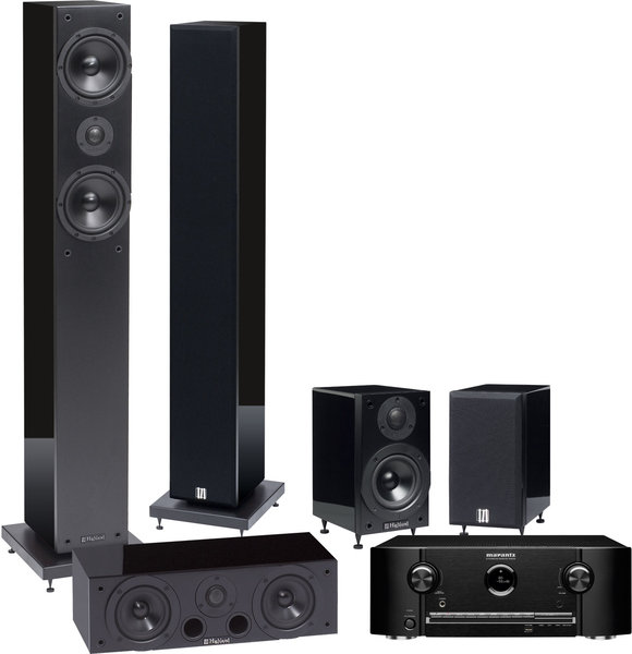 Marantz SR-5006 Noir + Oran 45 HC Noir laqué - Son-Vidéo.com