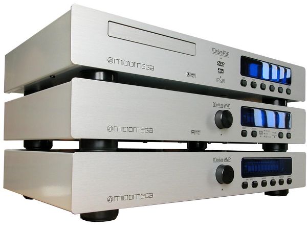 Micromega Minium AV Silver - Mini chaînes home-cinéma