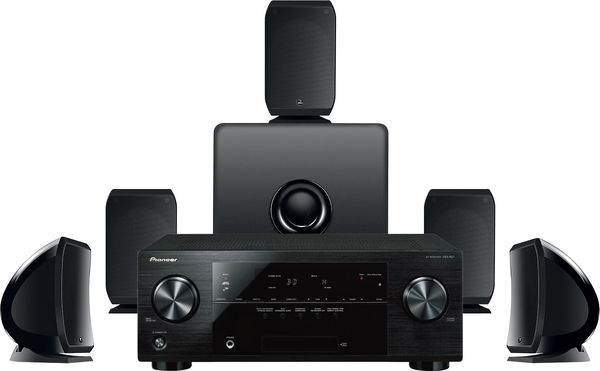 Pioneer VSX-827-K Noir + Sib & Cub 5.1 Noir - Son-Vidéo.com