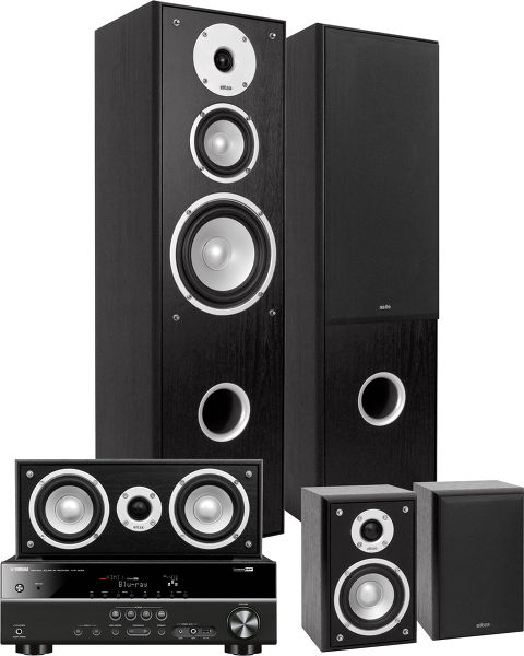 Yamaha HTR-3067 + Concept 180HC Noir - Son-Vidéo.com