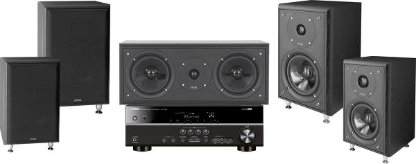 Yamaha HTR-3067 Noir + Monitor 31 HC Noir - Son-Vidéo.com