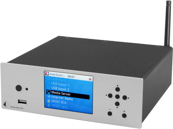 Pro-Ject Stream Box DS Plus Silver - Lecteurs réseau audio