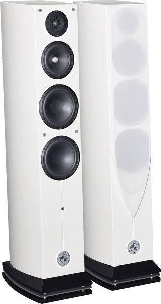 Atohm GT3-HD Blanc laqué - Enceintes colonne