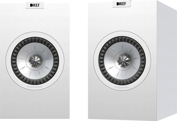 KEF Q150 Blanc - Enceintes bibliothèque sur Son-Vidéo.com