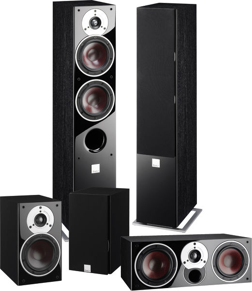 Dali Zensor 5 System Noir - Packs enceintes grand spectacle