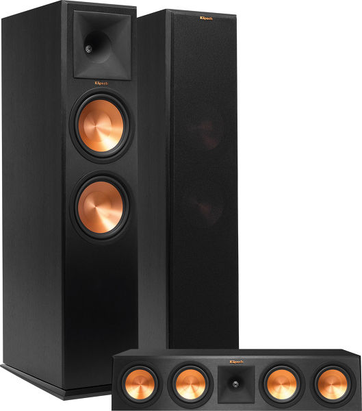 Klipsch RP-280FA Noir + RP-450CA Noir - Enceintes colonne