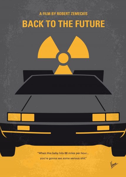 Displate Back to the Future part I - Accessoires home-cinéma