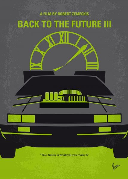 Displate Back to the Future part III - Son-Vidéo.com