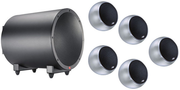 Anthony Gallo Nucleus Micro 5.1 Silver - Son-Vidéo.com