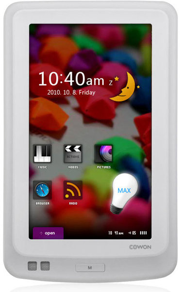 Cowon X7 120 Go blanc - Baladeurs audiophiles