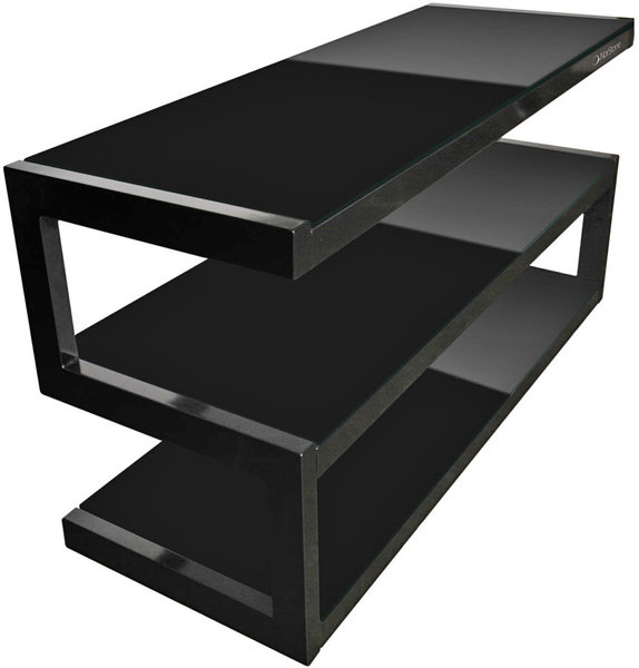 NorStone Esse mini Noir (verres noirs) - Meubles TV