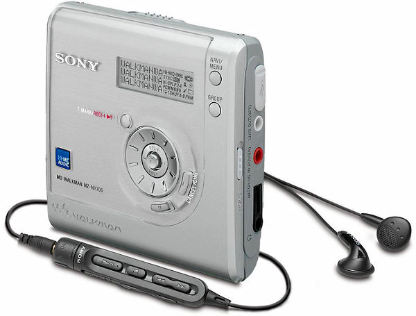 Sony MZ-NH700 Silver (Hi-MD) - Baladeurs minidisc