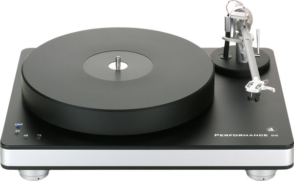 Clearaudio Performance DC Noir & chassis Silver