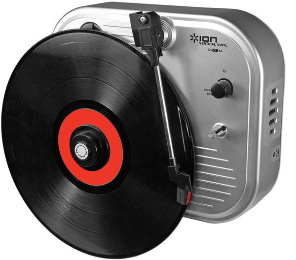 Ion Vertical Vinyl - Platines vinyle hi-fi sur Son-Vidéo.com