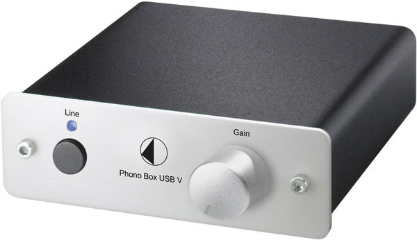 Pro-Ject Phono Box USB V Silver - Préamplis phono