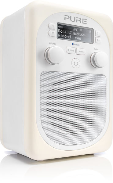Pure Evoke D2 Mio Bluetooth Beige (Almond) - Radios réveils