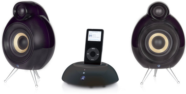 Scandyna Le Dock Noir + Micropod Noir - Mini chaînes hi-fi