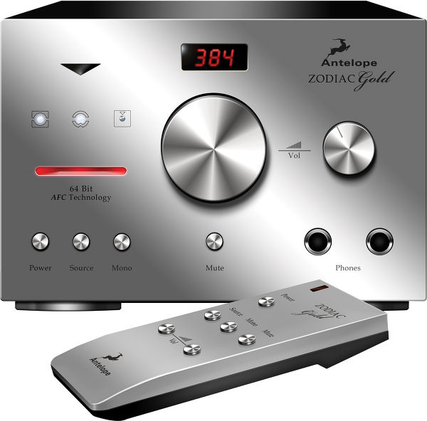 Antelope Integrity Zodiac Gold DAC Silver - DAC Audio USB