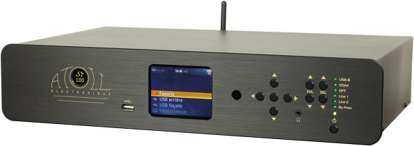 Atoll ST100 Noir - Lecteurs réseau audio sur Son-Vidéo.com
