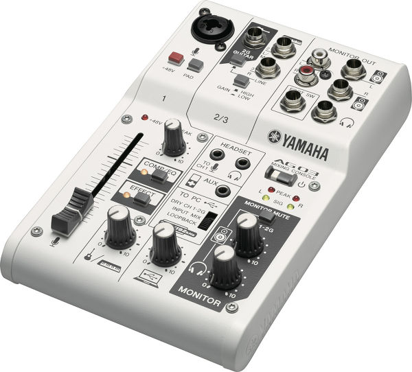 Yamaha AG03 - DAC Audio USB sur Son-Vidéo.com