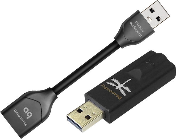 Audioquest DragonFly Black + DragonTail - DAC Audio USB