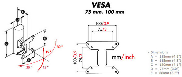 Meliconi FreeStyle LCD 5 - Supports TV sur Son-Vidéo.com