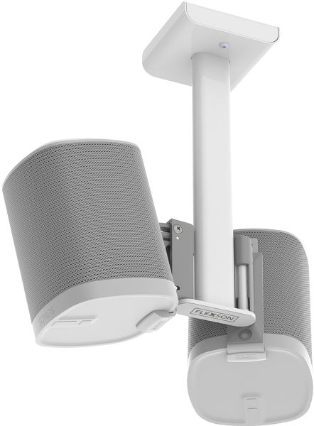 Flexson Ceiling Mount Play:1 Blanc (pour 1 paire d'enceintes)