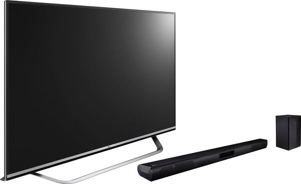 LG 65UF778V + LAS455H - TV UHD 4K sur Son-Vidéo.com