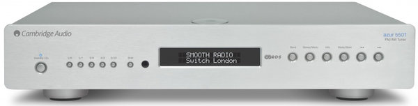 Cambridge Audio Azur 550T Silver - Tuners radio FM/DAB