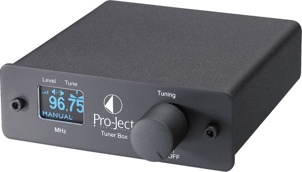 Pro-Ject Tuner Box Noir - Tuners radio FM/DAB