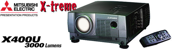 Mitsubishi LVP X400 + ecran - Vidéoprojecteurs