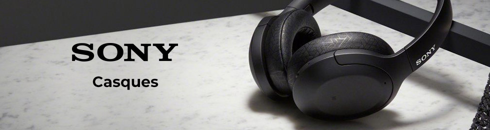 Tous les casques Sony, casques Bluetooth, casques hi-fi...